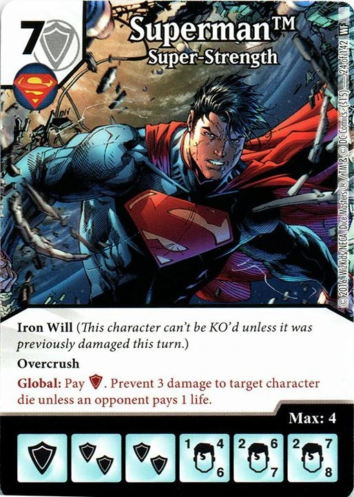 Superman - Super-Strength (WFDM) | CardGuide Wiki | Fandom