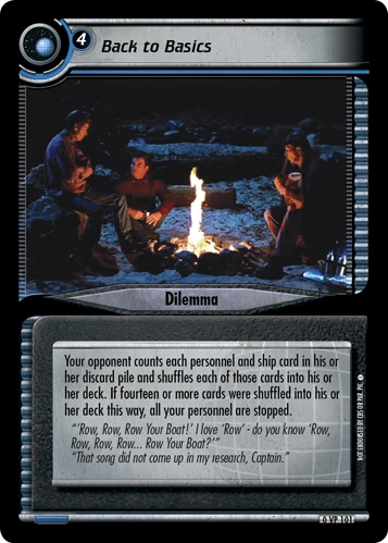 Back to Basics (VP) | CardGuide Wiki | Fandom