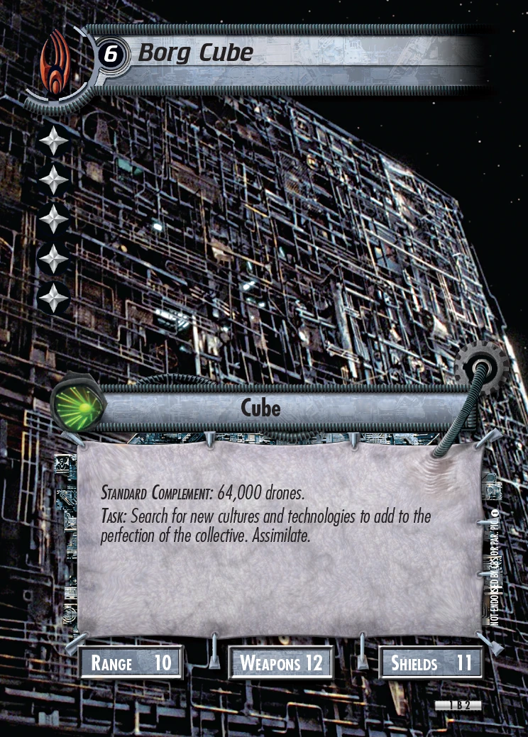 Borg Cube (BP) | CardGuide Wiki | Fandom
