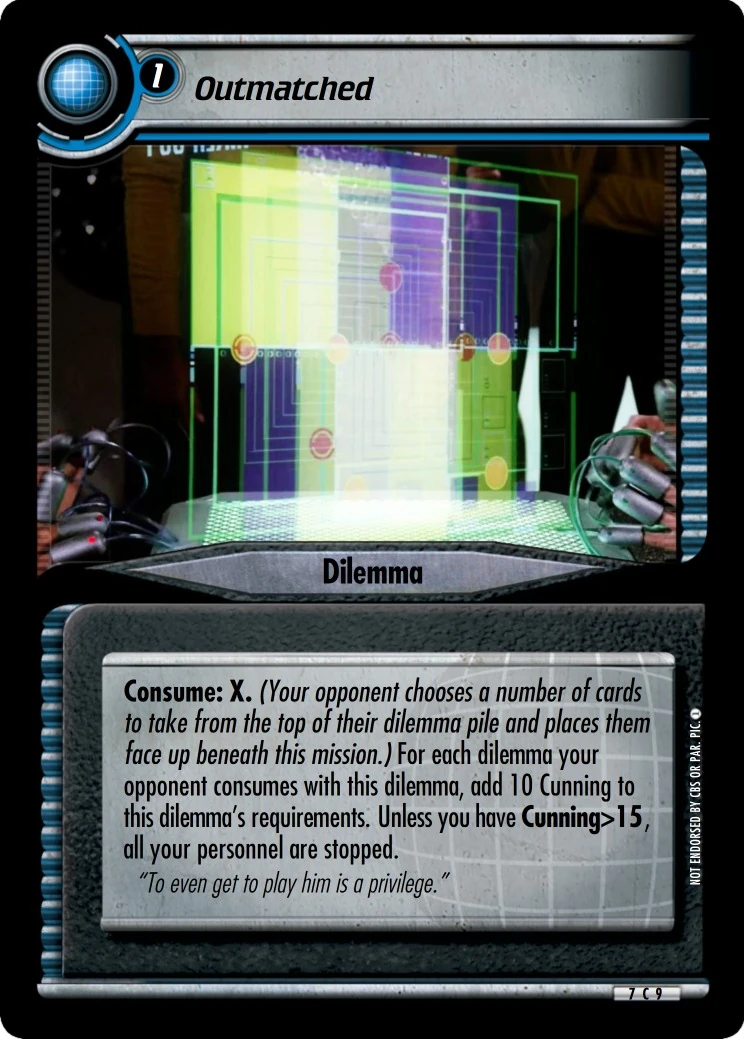 Outmatched (Errata 2) (SNW) | CardGuide Wiki | Fandom