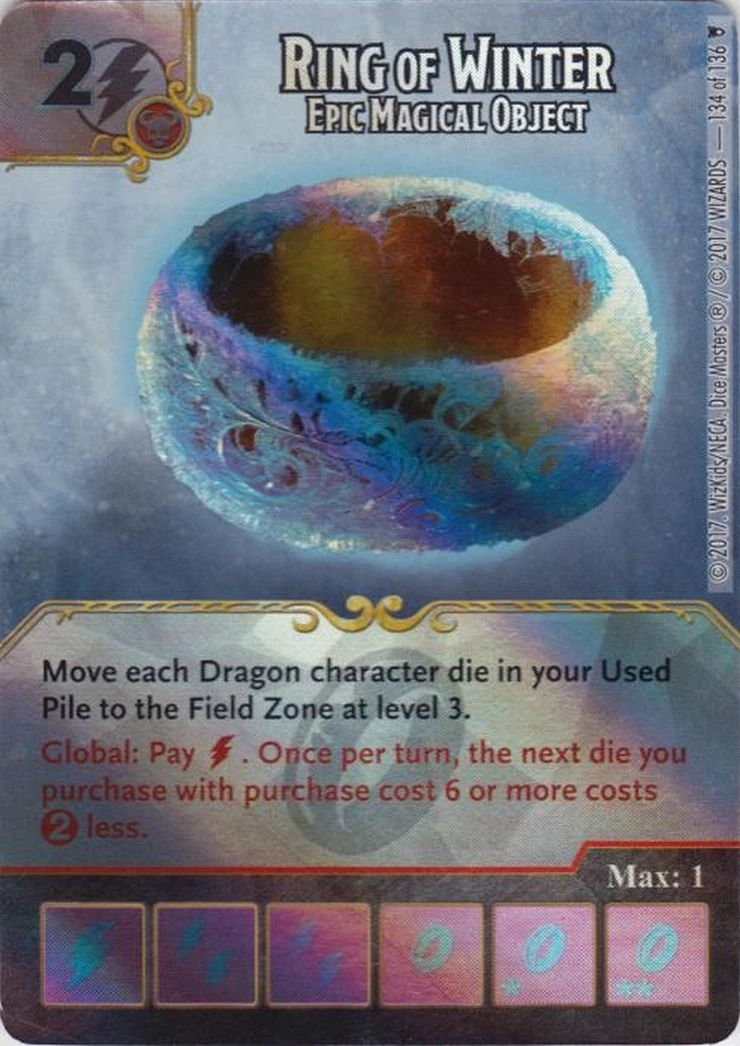 Ring of Winter - Epic Magical Object (ToA) | CardGuide Wiki | Fandom