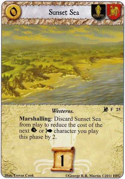 Sunset Sea (LotR) | CardGuide Wiki | Fandom
