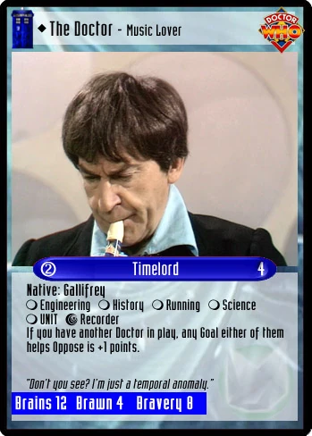 The Doctor (2) - Music Lover (KTT) | CardGuide Wiki | Fandom