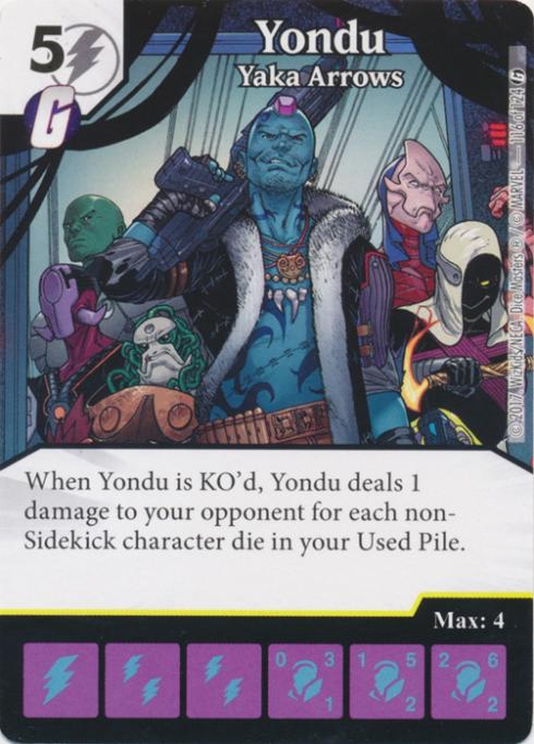 Yondu Yaka Arrows Gotg Cardguide Wiki Fandom