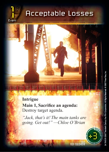 Acceptable Losses (1E) | CardGuide Wiki | Fandom