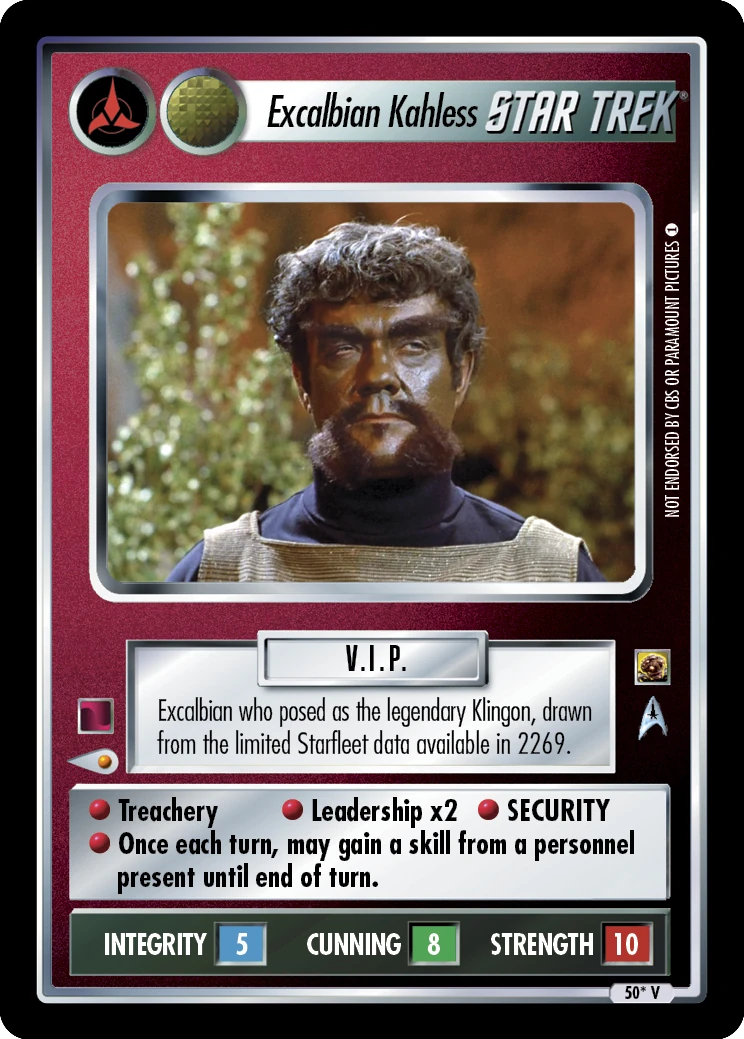 Excalbian Kahless (APLW) (AI) | CardGuide Wiki | Fandom