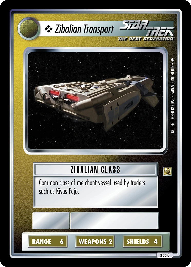 Zibalian Transport (PR) | CardGuide Wiki | Fandom