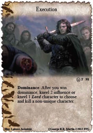 Execution | CardGuide Wiki | Fandom