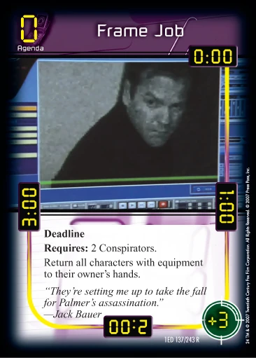 Frame Job (1E) | CardGuide Wiki | Fandom