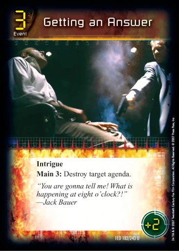 Getting an Answer (1E) | CardGuide Wiki | Fandom