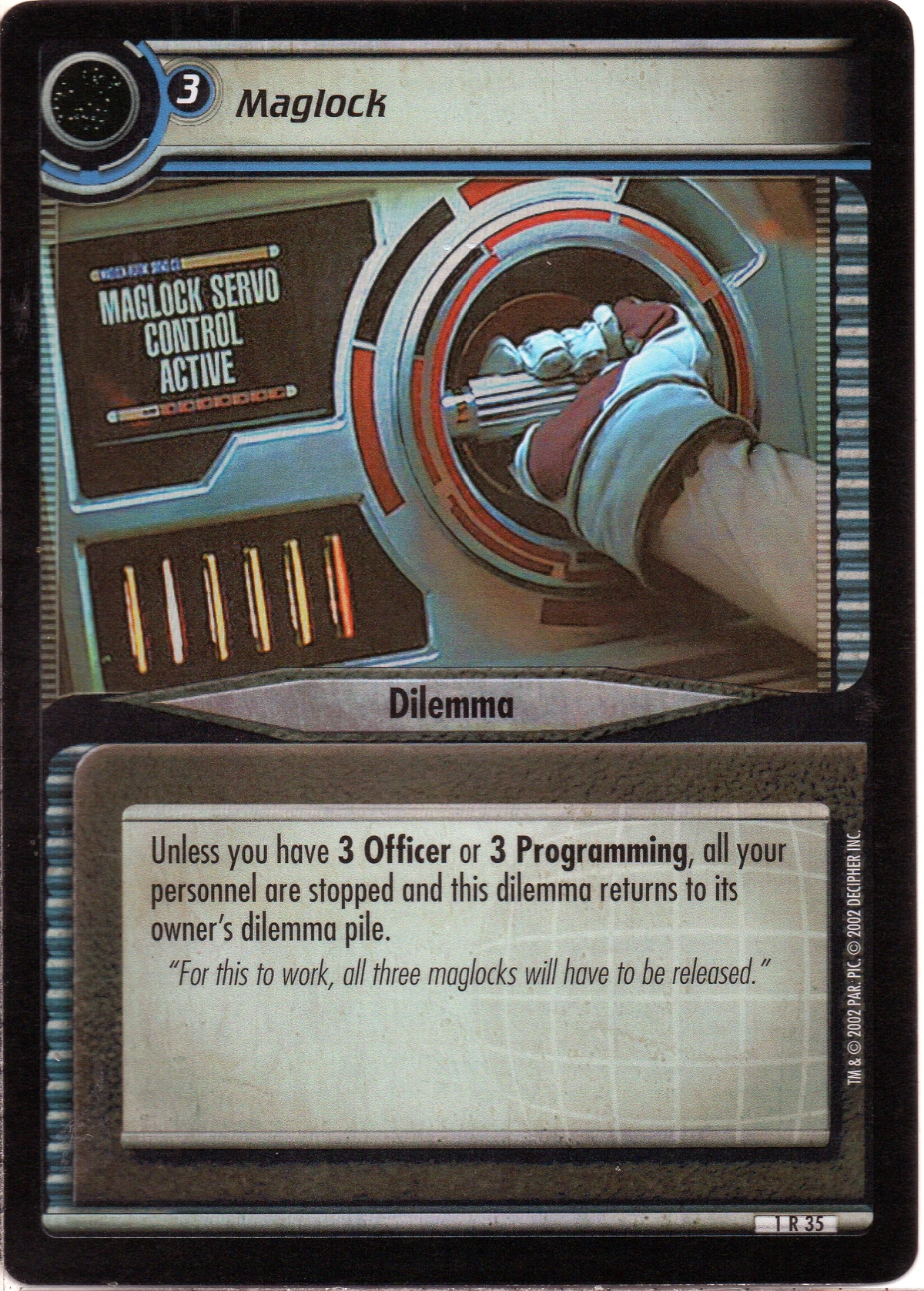 Maglock (RF2) | CardGuide Wiki | Fandom