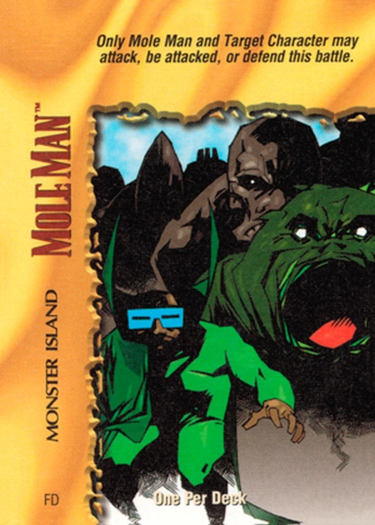 Mole Man - Monster Island (CLOP) | CardGuide Wiki | Fandom