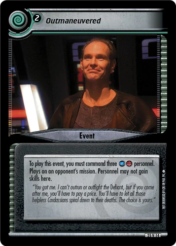 Outmaneuvered (UN) | CardGuide Wiki | Fandom