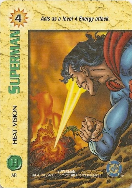 Superman Heat Vision Dcop Cardguide Wiki Fandom
