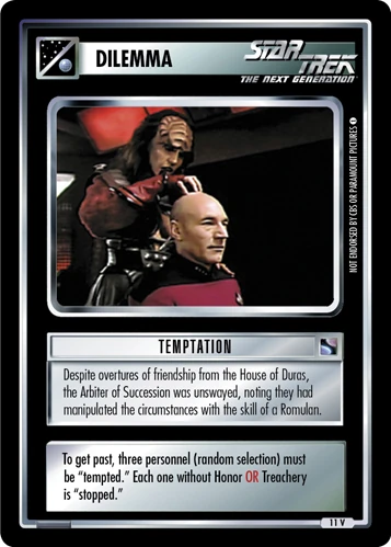 Temptation (TNG) | CardGuide Wiki | Fandom