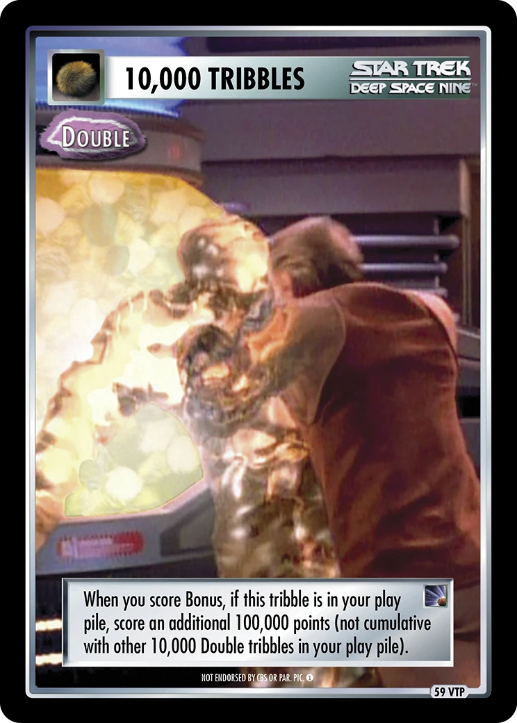 10,000 Tribbles - Double (VP) | CardGuide Wiki | Fandom