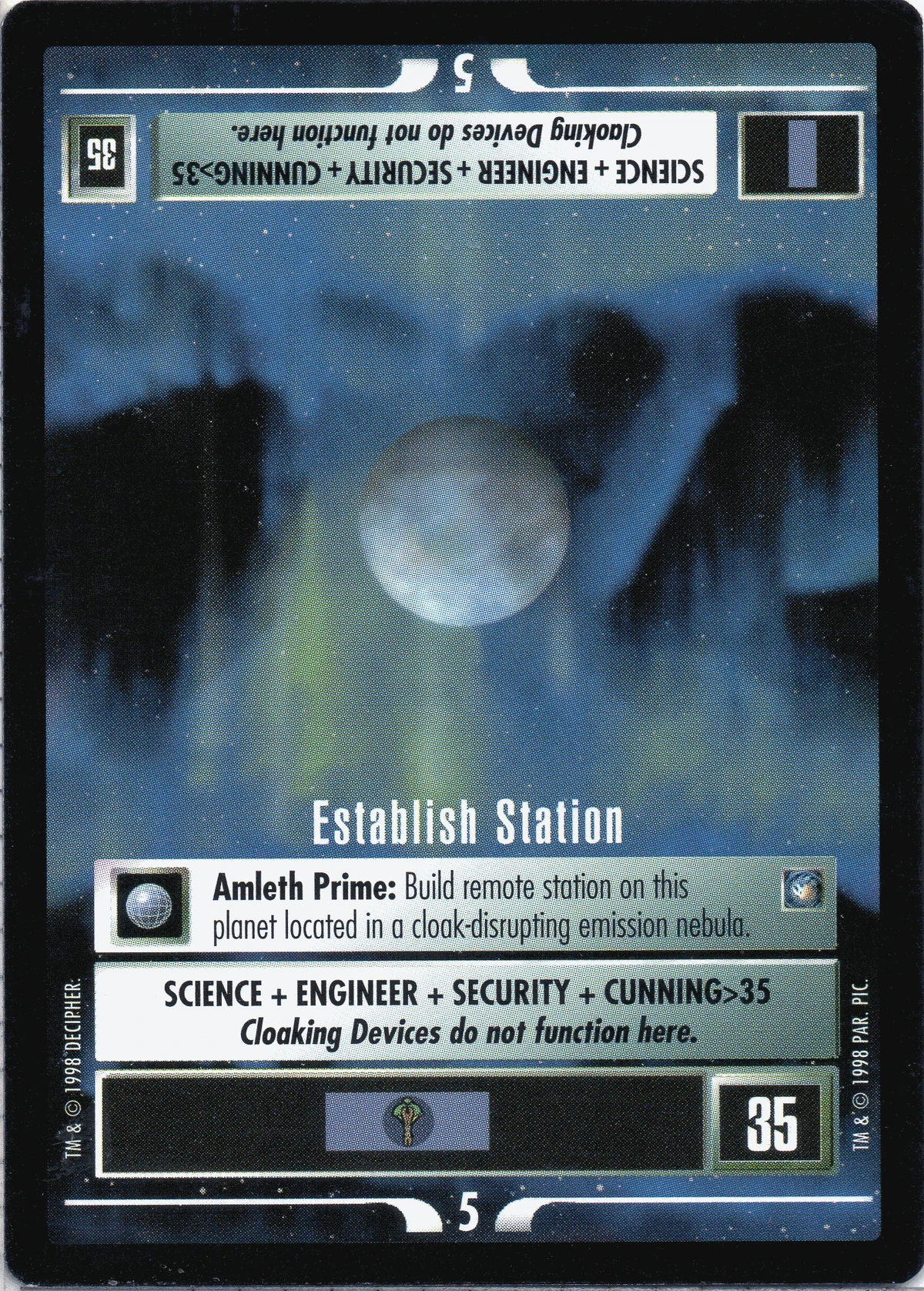 Establish Station (DS9) | CardGuide Wiki | Fandom