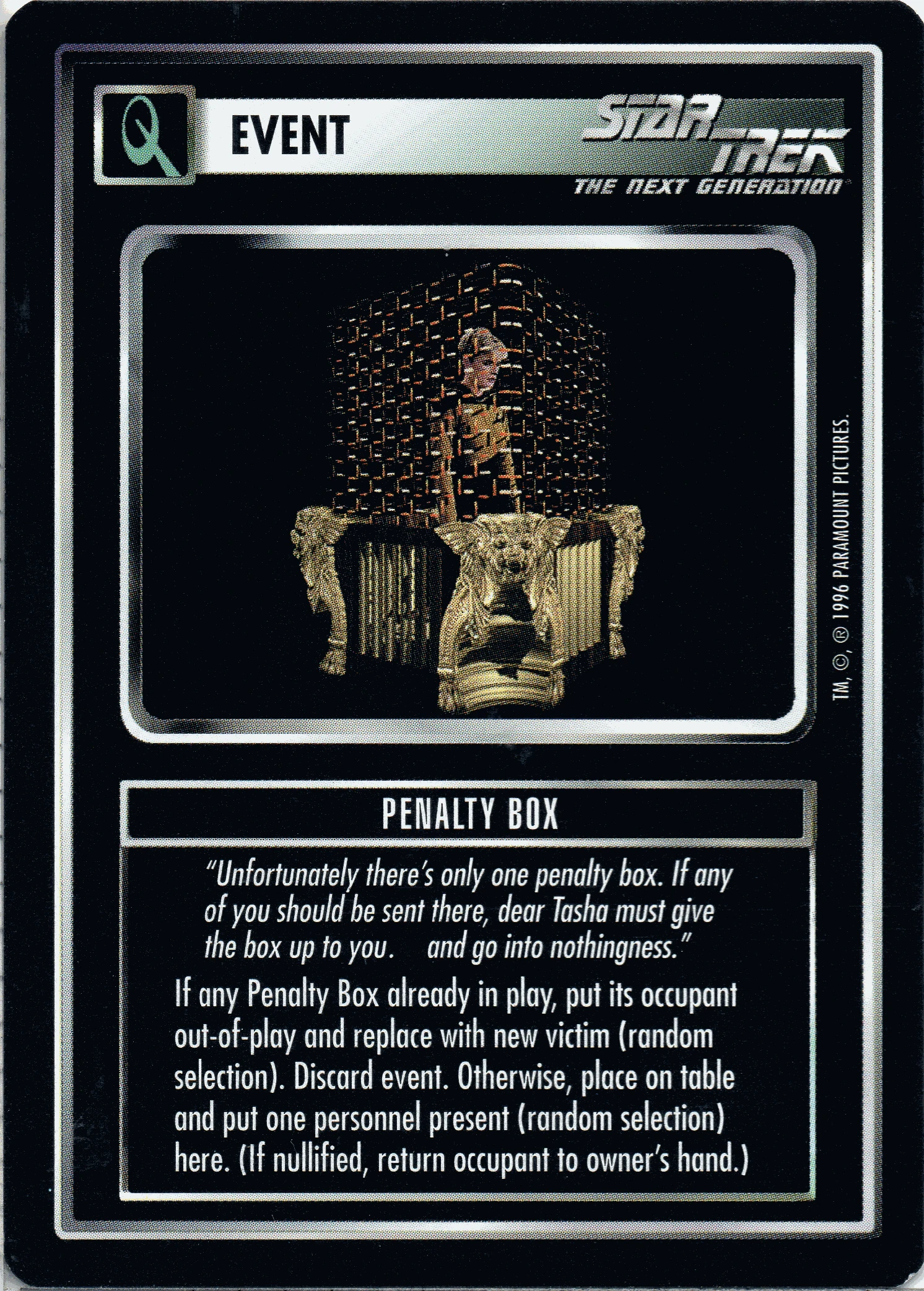 Penalty Box (QC) | CardGuide Wiki | Fandom
