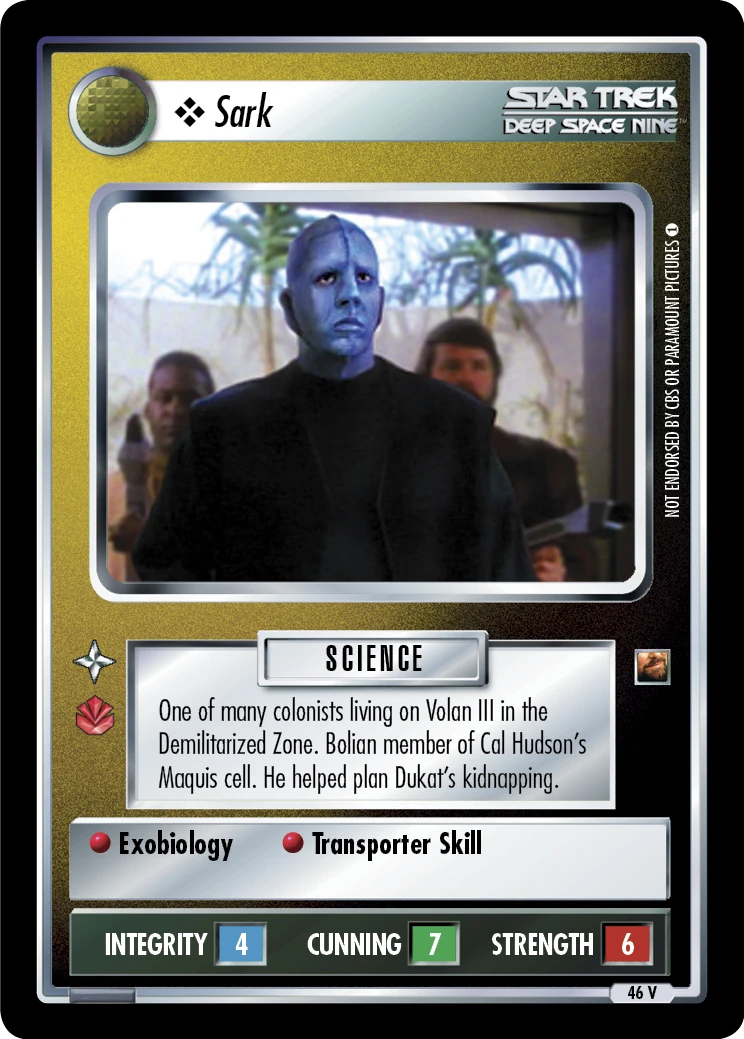 Sark (TM) | CardGuide Wiki | Fandom