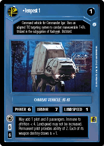 Tempest 1 (ED) | CardGuide Wiki | Fandom
