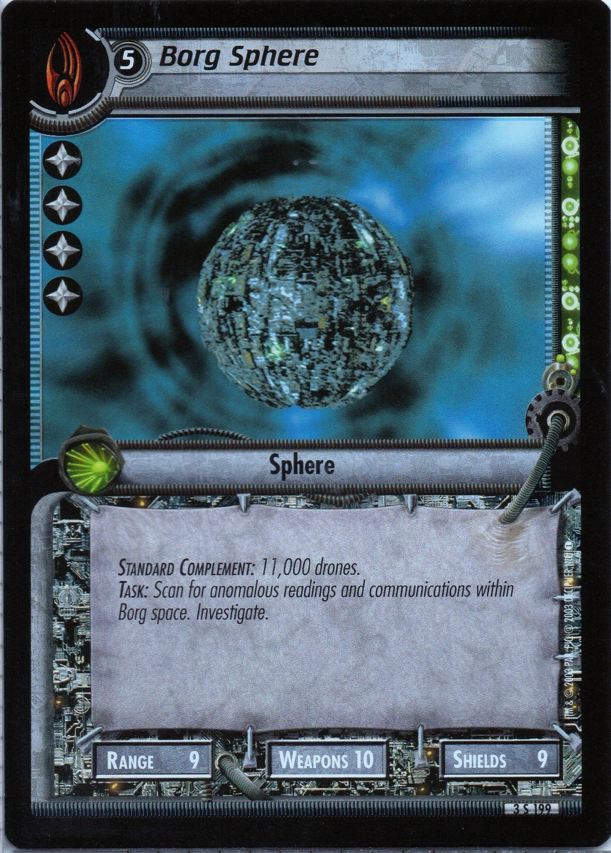 Borg Sphere (CtA) | CardGuide Wiki | Fandom