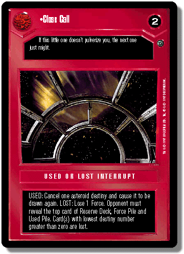 Close Call (DGB) | CardGuide Wiki | Fandom