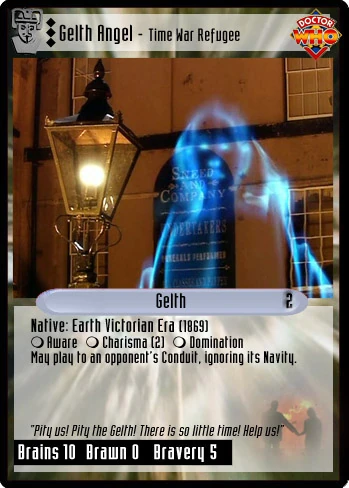 Gelth Angel - Time War Refugee (T9D) | CardGuide Wiki | Fandom