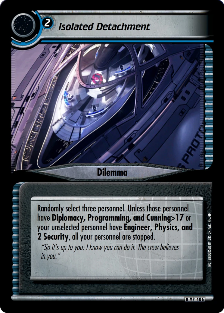 Isolated Detachment (VP) | CardGuide Wiki | Fandom