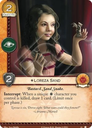 Loreza Sand (SoD) | CardGuide Wiki | Fandom