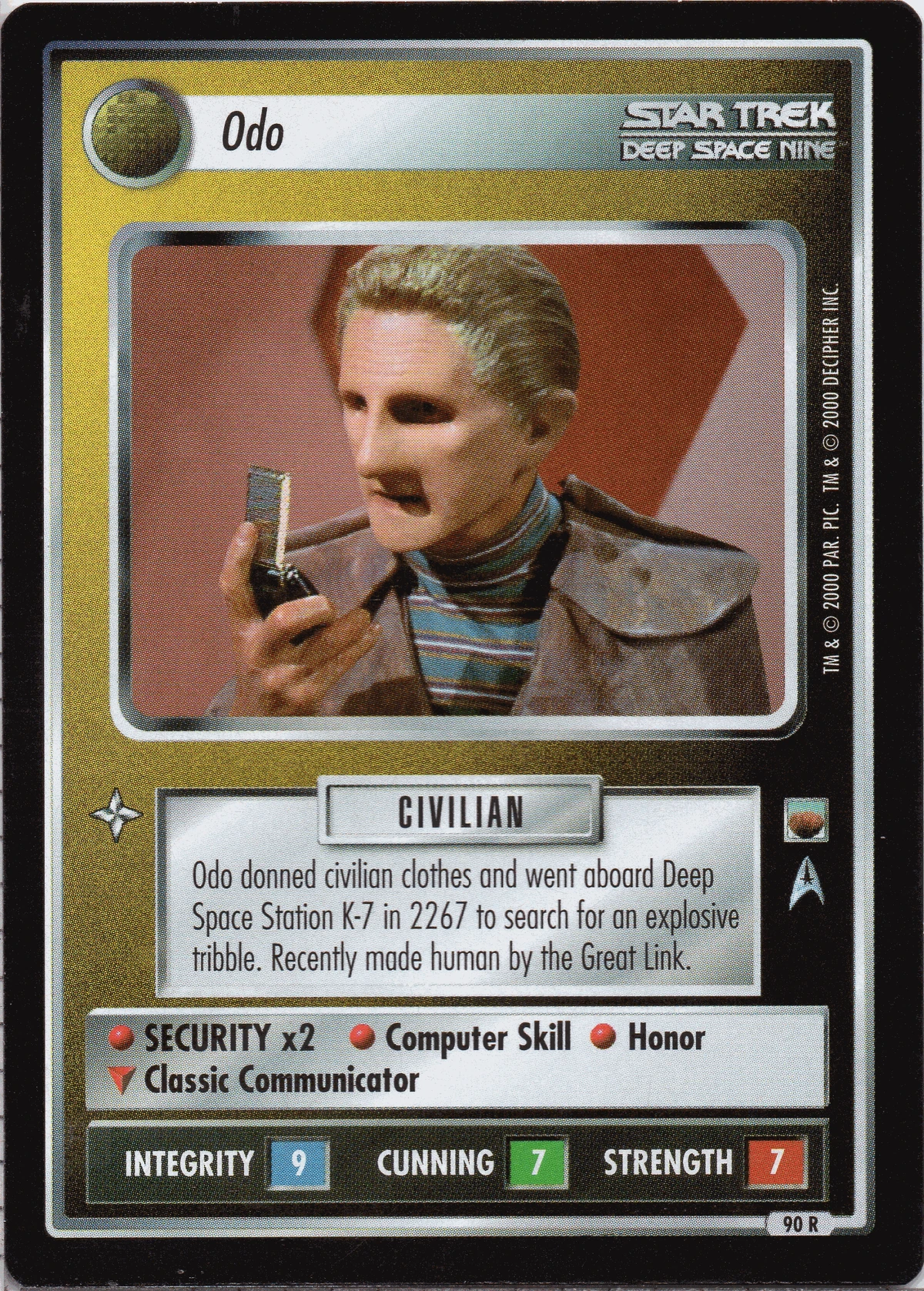 Odo (TTWT) | CardGuide Wiki | Fandom