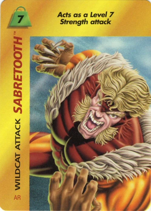 Sabretooth - Wildcat Attack (MVOP) | CardGuide Wiki | Fandom