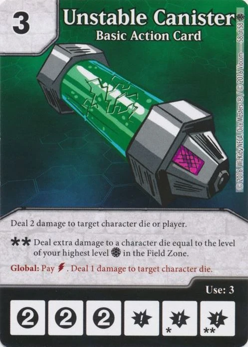 Unstable Canister - Basic Action Card (HIAHS) | CardGuide Wiki | Fandom