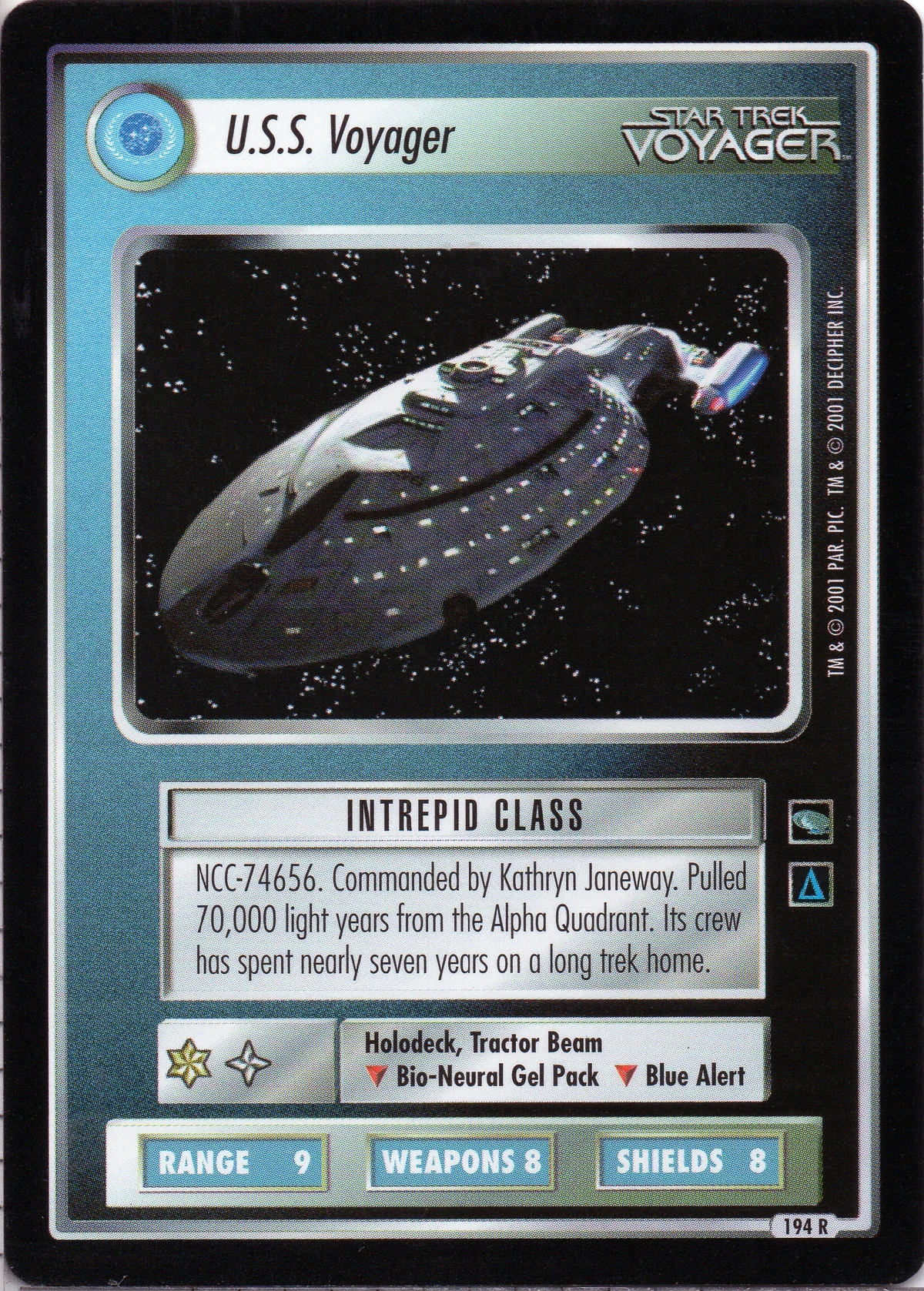 U.S.S. Voyager | CardGuide Wiki | Fandom