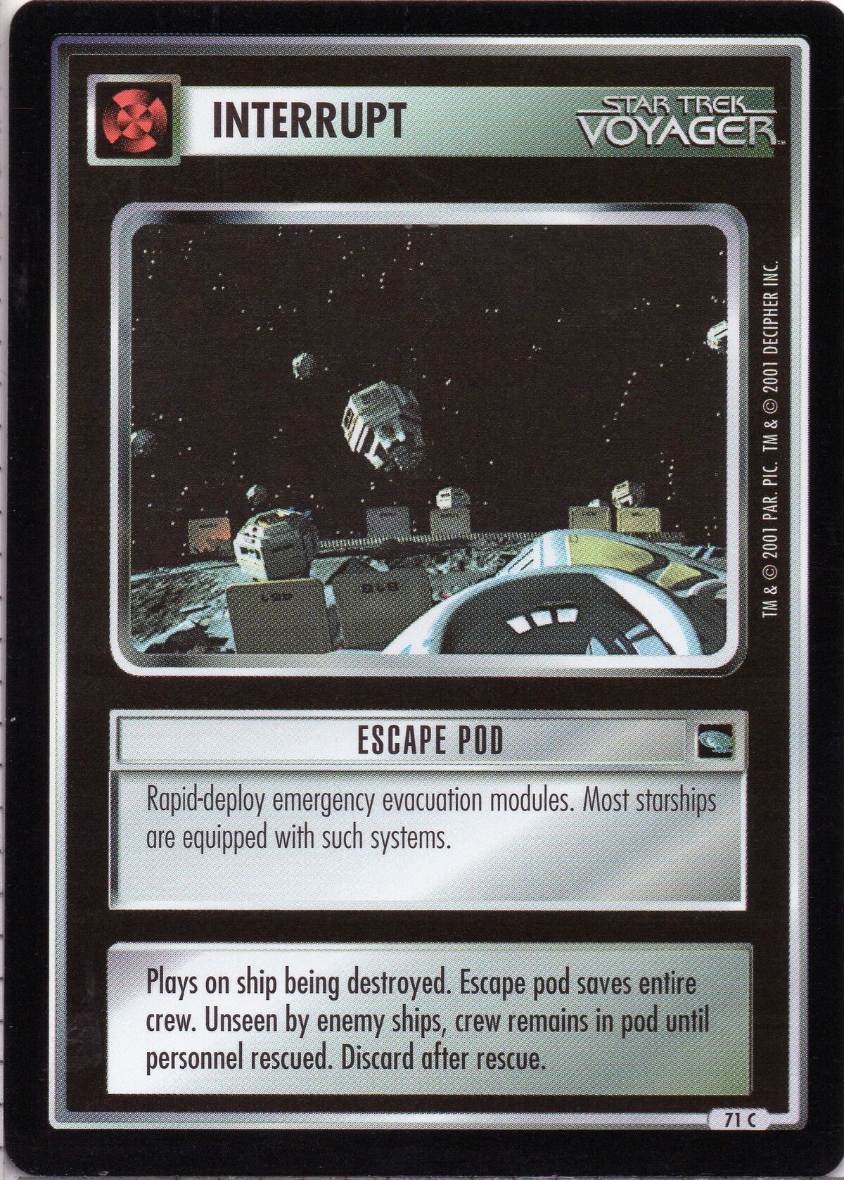 Escape Pod Voy Cardguide Wiki Fandom