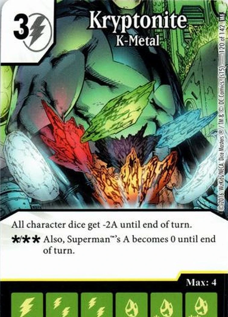 Kryptonite - K-Metal (WFDM) | CardGuide Wiki | Fandom