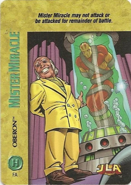 Mister Miracle - Oberon (JLAOP) | CardGuide Wiki | Fandom