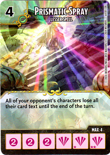 Prismatic Spray Lesser Spell Bff Cardguide Wiki Fandom