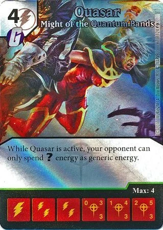 Quasar - Might of the Quantum Bands (GotG) (foil) | CardGuide Wiki | Fandom