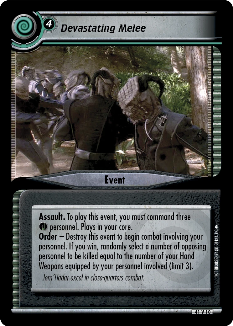 Devastating Melee (Nth) | CardGuide Wiki | Fandom