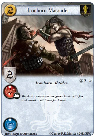 Ironborn Marauder (TGF) | CardGuide Wiki | Fandom
