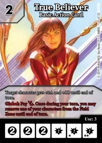 True Believer - Basic Action Card (AIGDP) | CardGuide Wiki | Fandom
