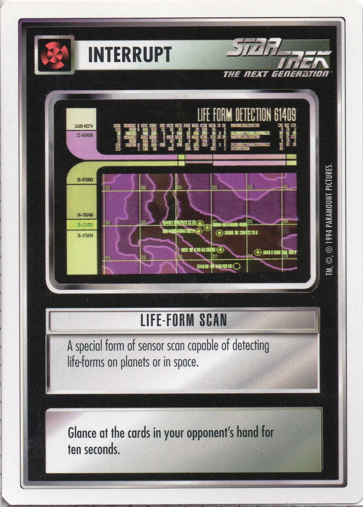 Life-Form Scan (PU94) | CardGuide Wiki | Fandom