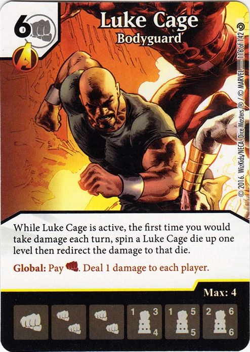 Luke Cage - Bodyguard (CW) | CardGuide Wiki | Fandom