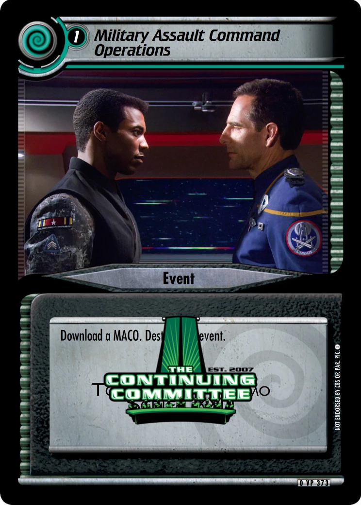 Military Assault Command Operations (VP TCC) | CardGuide Wiki | Fandom