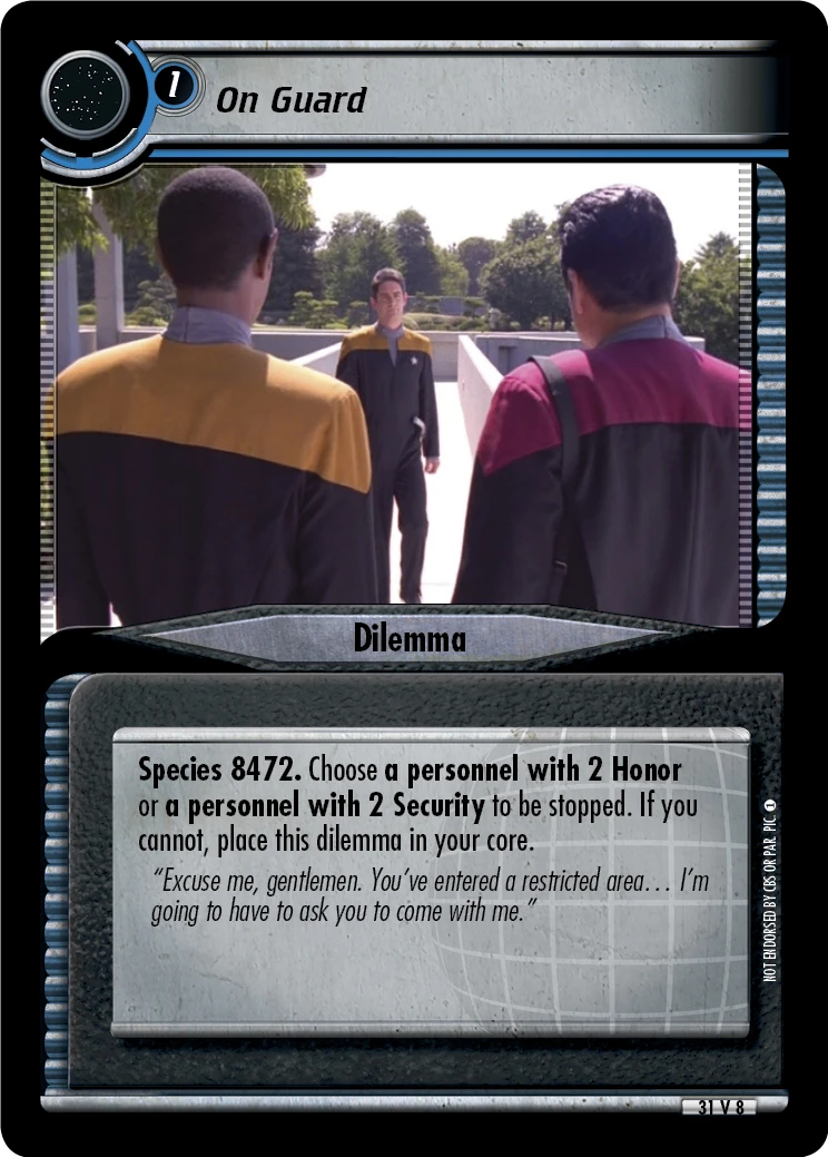 On Guard (BoT) | CardGuide Wiki | Fandom