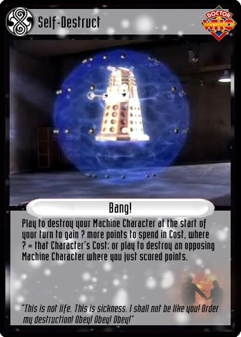 Self-Destruct (T9D) | CardGuide Wiki | Fandom