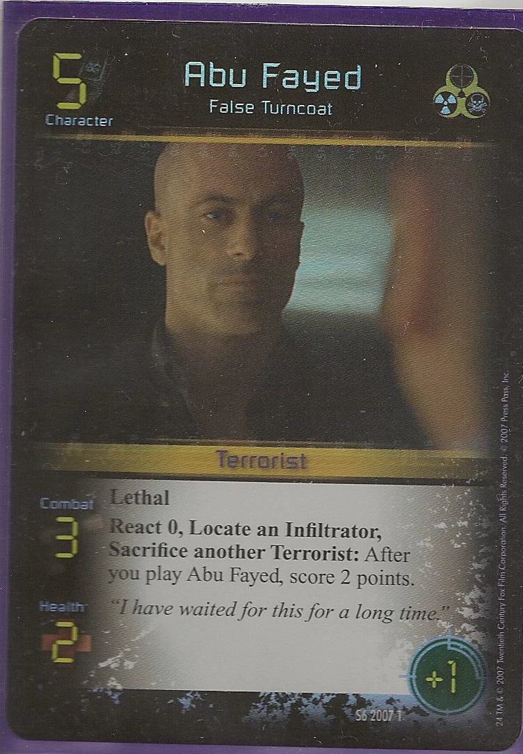 Abu Fayed - False Turncoat (SO) | CardGuide Wiki | Fandom
