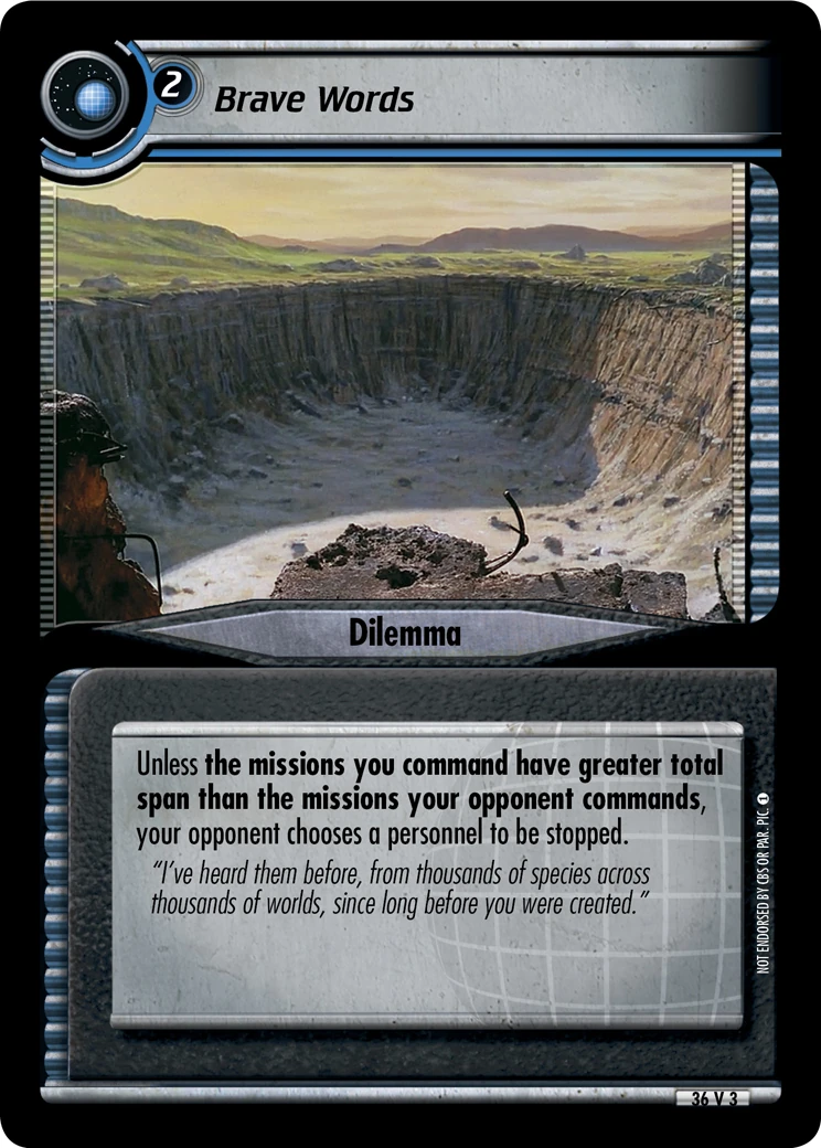 Brave Words (ATtS) | CardGuide Wiki | Fandom