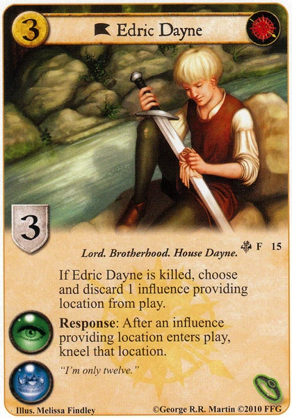 Edric Dayne (IG) | CardGuide Wiki | Fandom