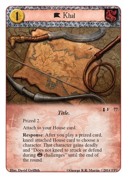Khal (AH) | CardGuide Wiki | Fandom